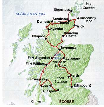 Organisation de votre circuit individuel (Autotour) en Ecosse :L ...